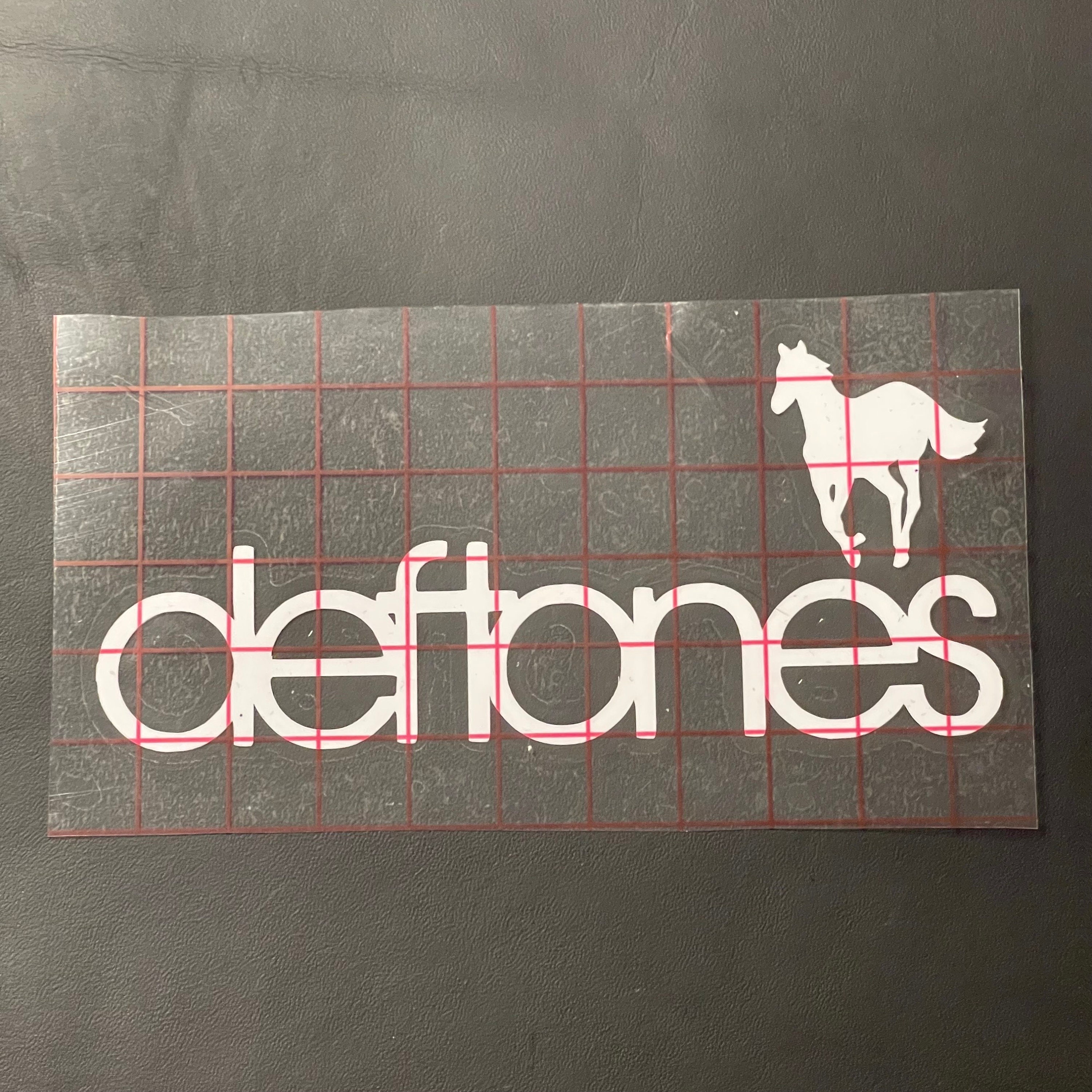 Deftones Vinyl Decal Sticker Transparent Car Bumper Sticker - Etsy