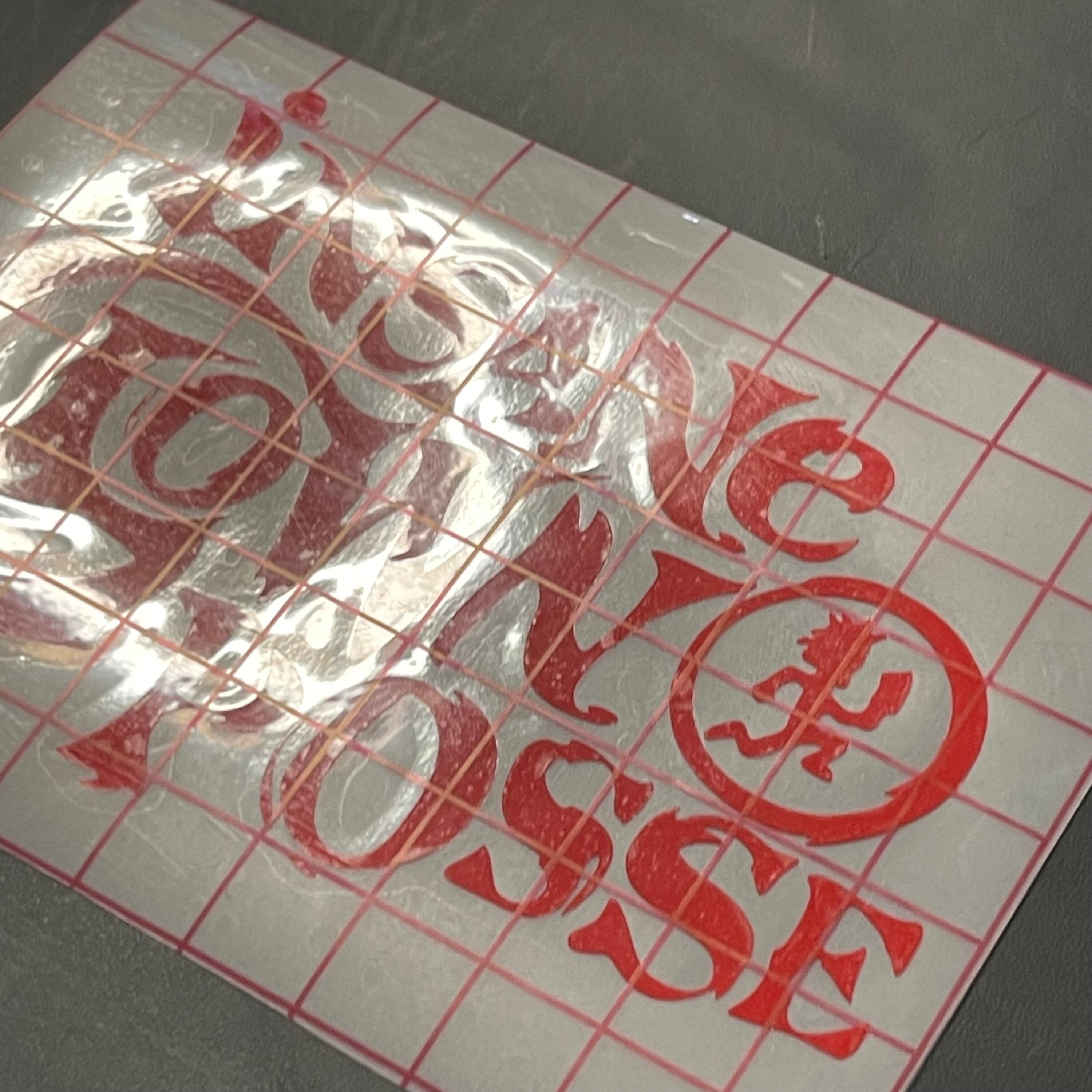 ICP Logo Vinyl Decal Sticker Transparent Car Bumper Sticker - Etsy