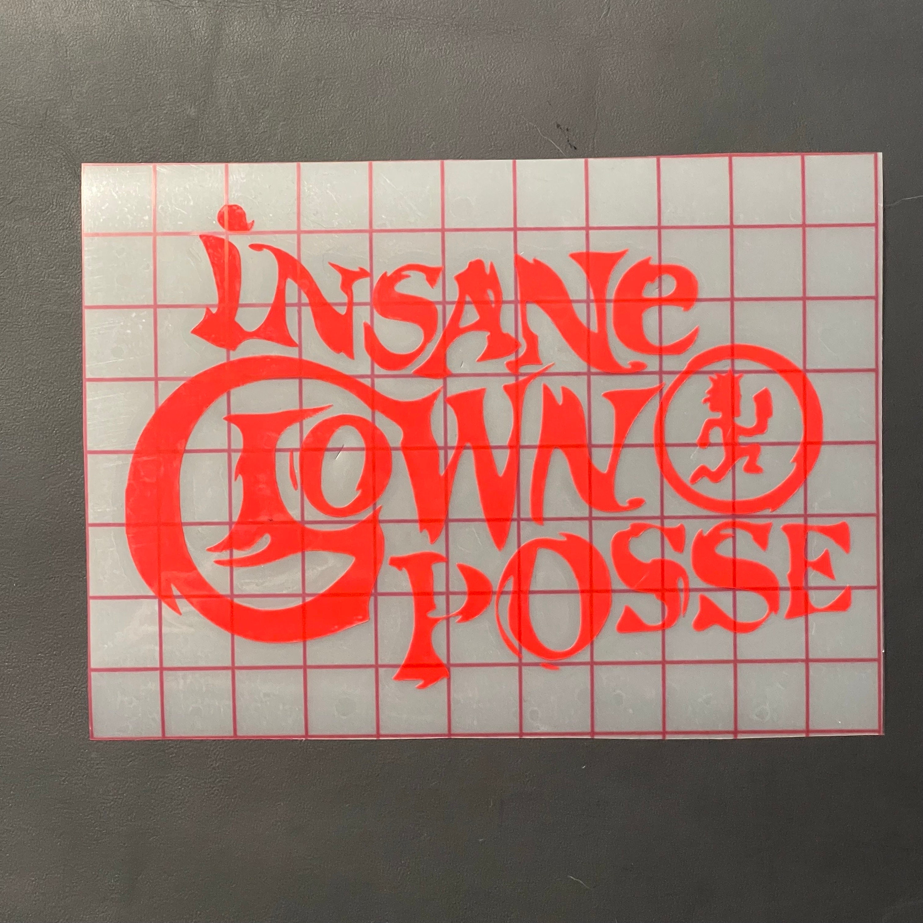 ICP Logo Vinyl Decal Sticker Transparent Car Bumper Sticker - Etsy