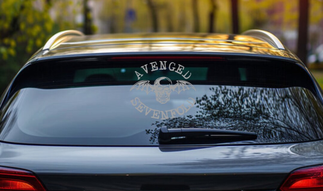 Avenged Sevenfold Vinyl Decal Sticker Transparent Car Bumper Sticker - Etsy