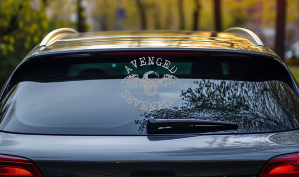 Avenged Sevenfold Vinyl Decal Sticker Transparent Car Bumper Sticker - Etsy