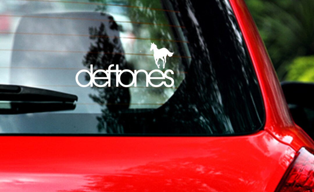 Deftones Vinyl Decal Sticker Transparent Car Bumper Sticker - Etsy