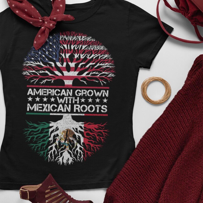 American Grown Mexican Roots Svg Png Eps Mexican Flag and USA Flag Png ...
