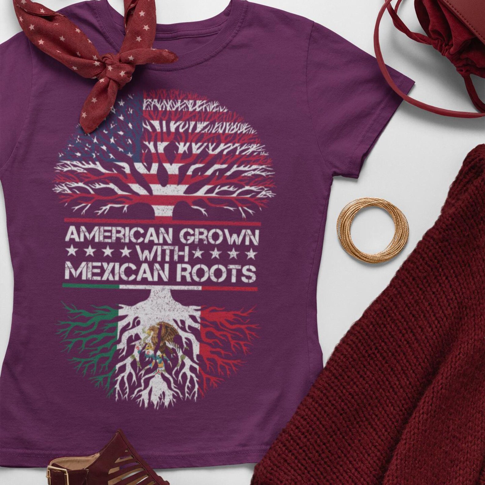 American Grown Mexican Roots Svg Png Eps Mexican Flag and USA Flag Png ...