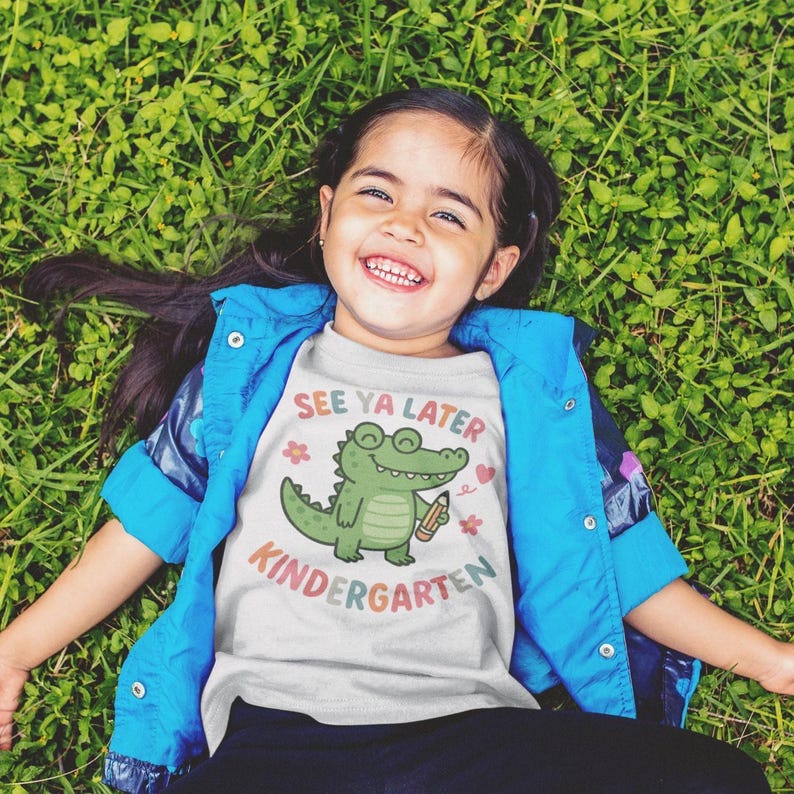 See Ya Later Kindergarten SVG PNG, Alligator Kindergarten Graduation ...