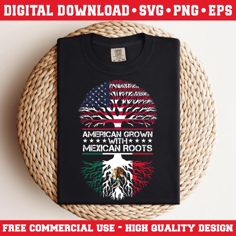 Mexican American Flag - Etsy