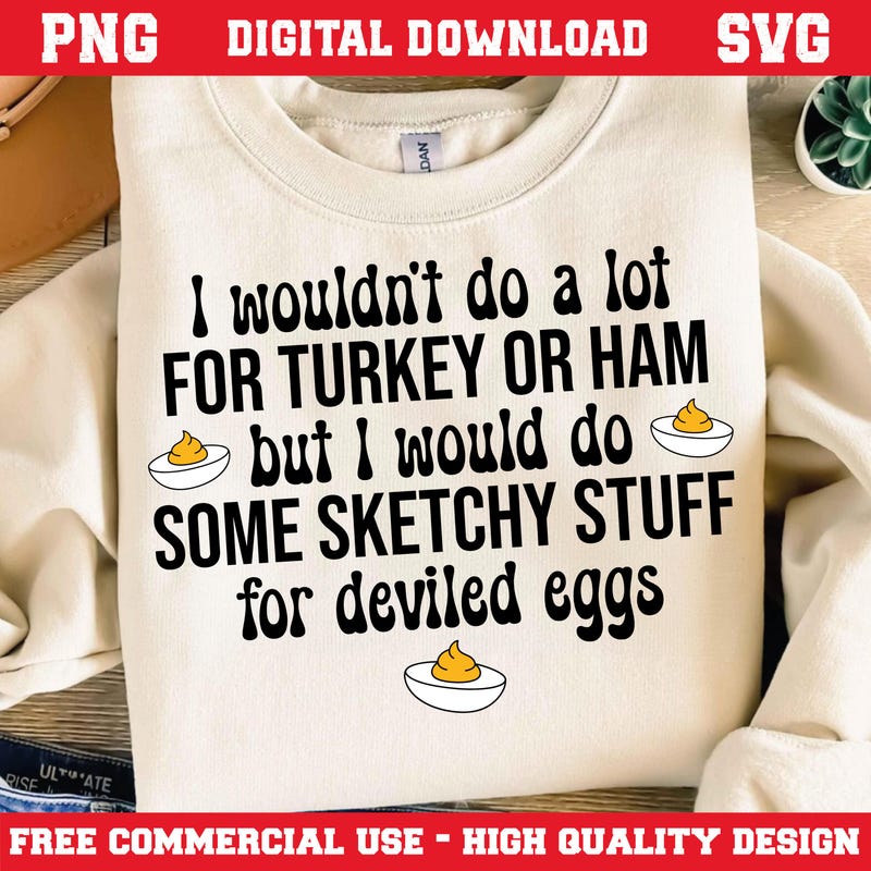 Thanksgiving Ham Drawing - Etsy