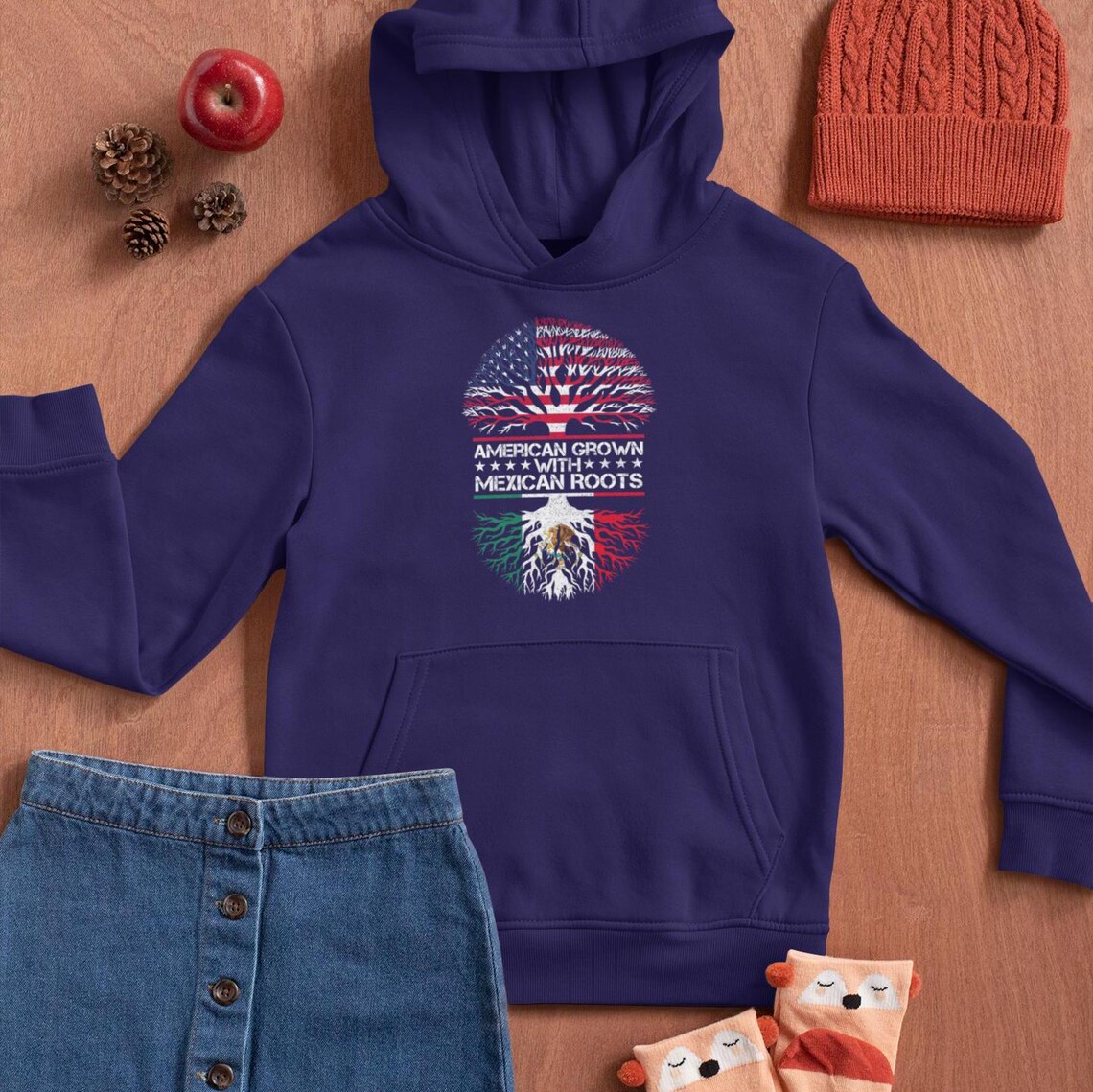 American Grown Mexican Roots Svg Png Eps Mexican Flag and USA Flag Png ...