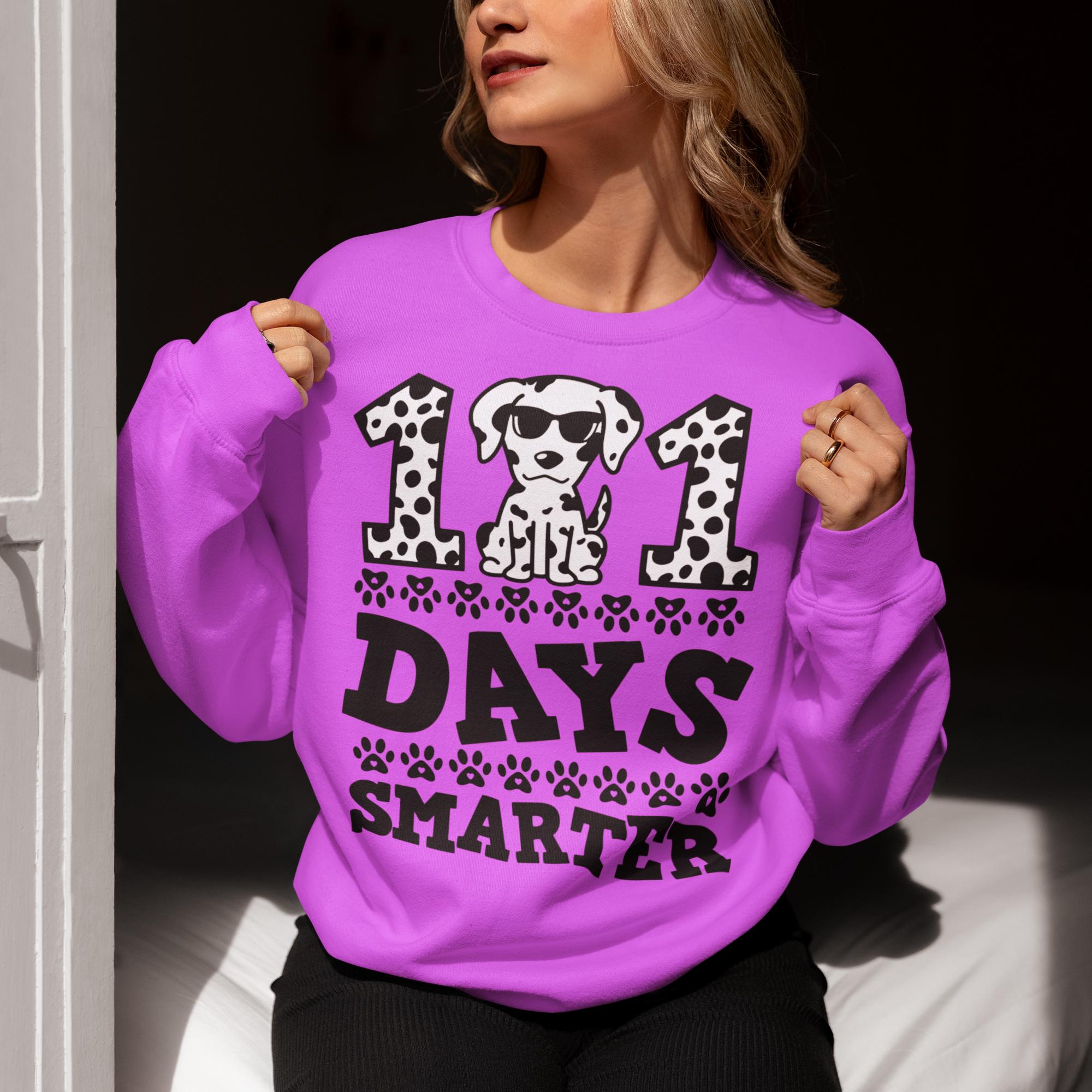 101 Days Smarter Dalmatian Png Svg Eps, 101 Days of School Dalmatian ...