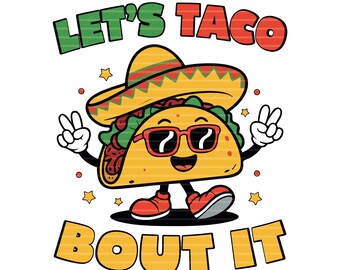 Let's Taco Bout It SVG - Etsy