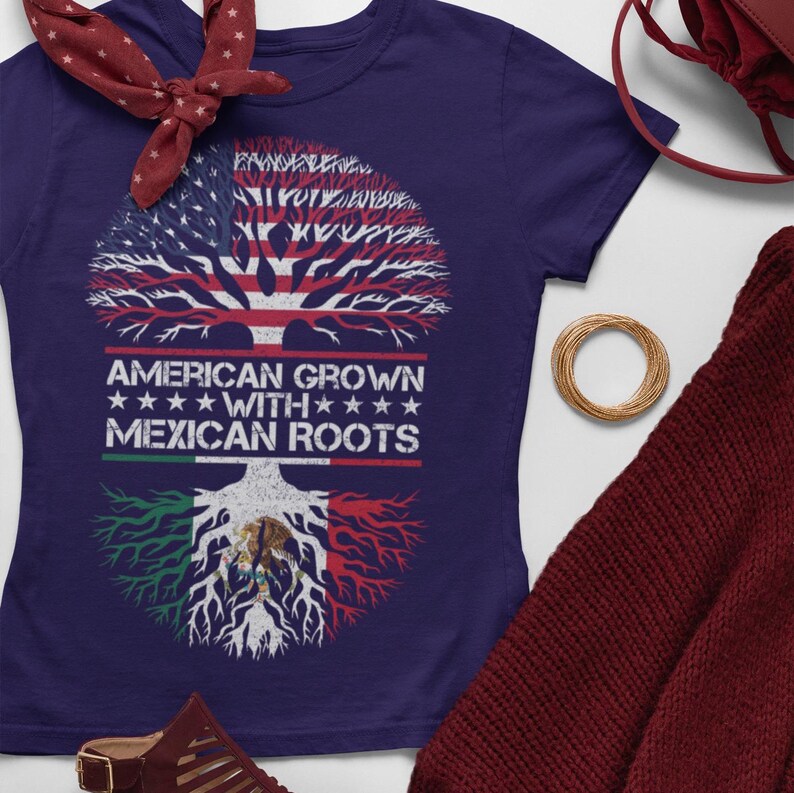 American Grown Mexican Roots Svg Png Eps Mexican Flag and USA Flag Png ...