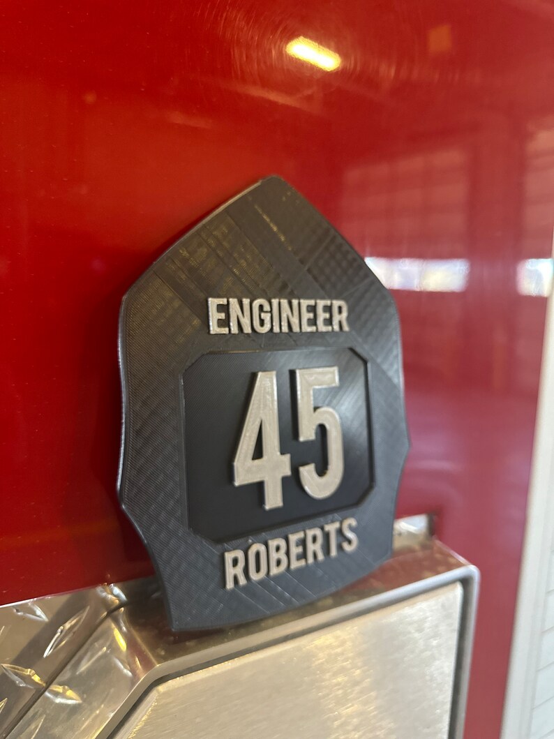 3D Printed Firefighter Display Helmet Shield - Etsy