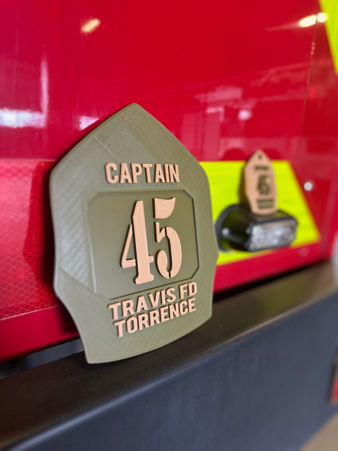 3D Printed Firefighter Display Helmet Shield - Etsy