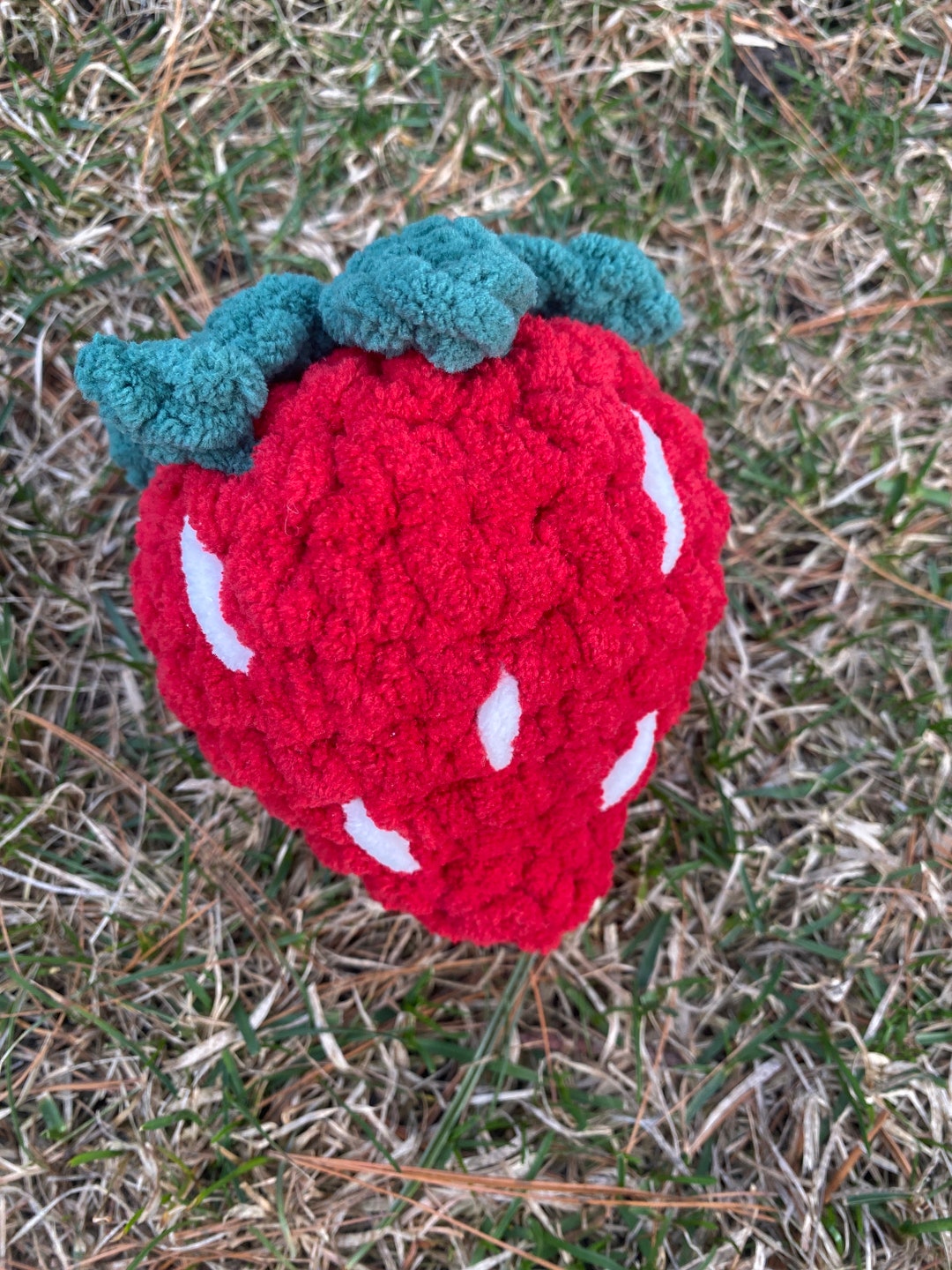 Strawberry Plushie - Etsy