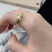 Eight-point Star Single Diamond Dome Ring, Couple’s Gift, Self-care ...