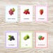 Printable Fruit Flashcards | 32 Educational Cards | Montessori ...