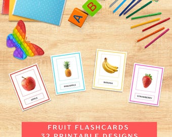 Printable Vegetable Flashcards | 58 Educational Cards | Montessori ...