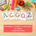Printable Alphabet Flashcards | A-Z Animal-themed Learning Cards ...