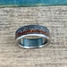 The Red Planet - Meteorite and Martian Soil Ring - Men's Titanium Space ...