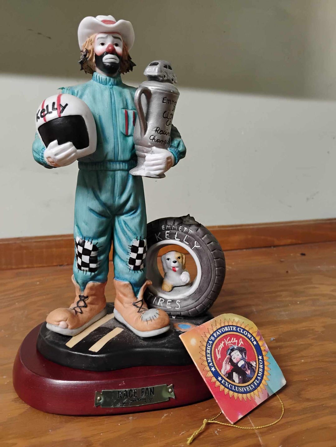 Emmett Kelly Jr. Clown Racing Car Champion - Etsy