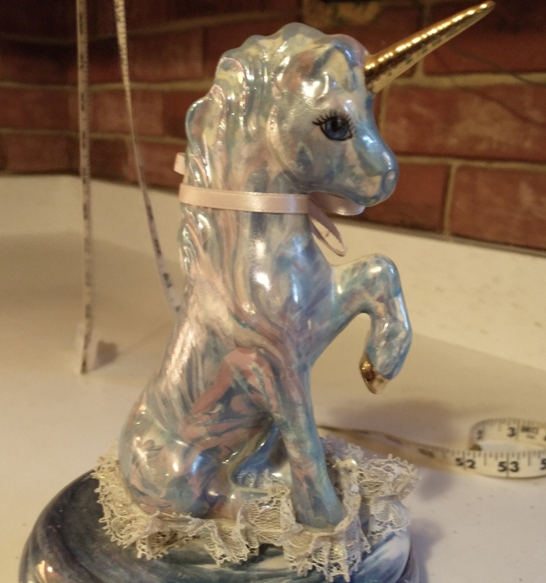 Unicorn Ceramic Music Box - Etsy