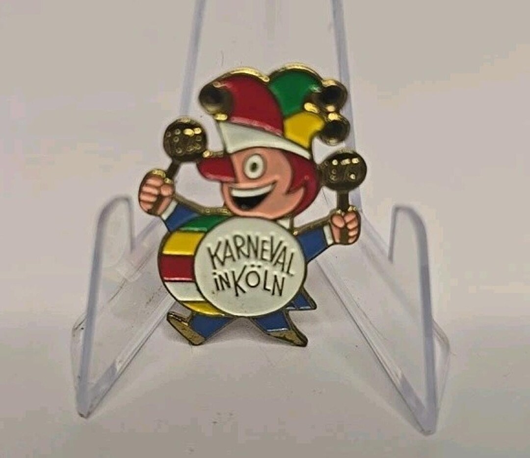 Vintage Collector Carnival in Cologne Karneval in Koln Pin 1975 - Etsy