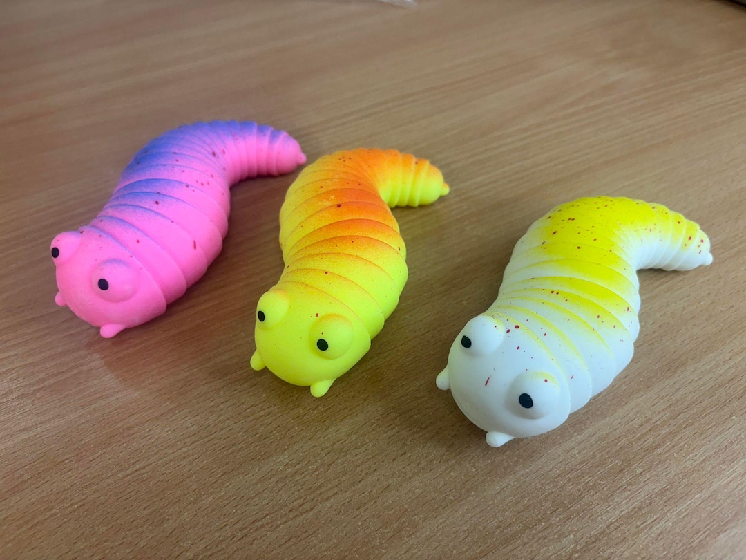 Large Squishy Slug Sensory Toy - Fun Foam Filled Fidget Toy - Autism ...
