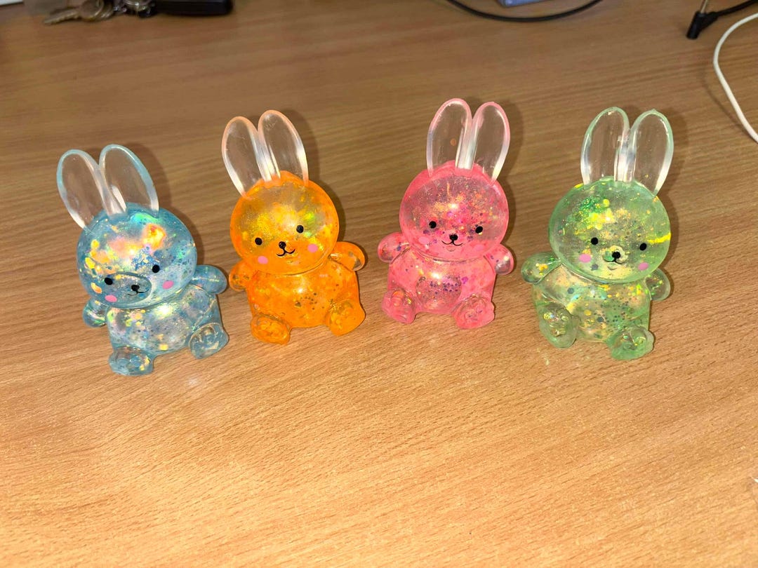 Bunny Rabbit Sensory Fidget Squishy Slow Release Toy - ADHD Autism ...