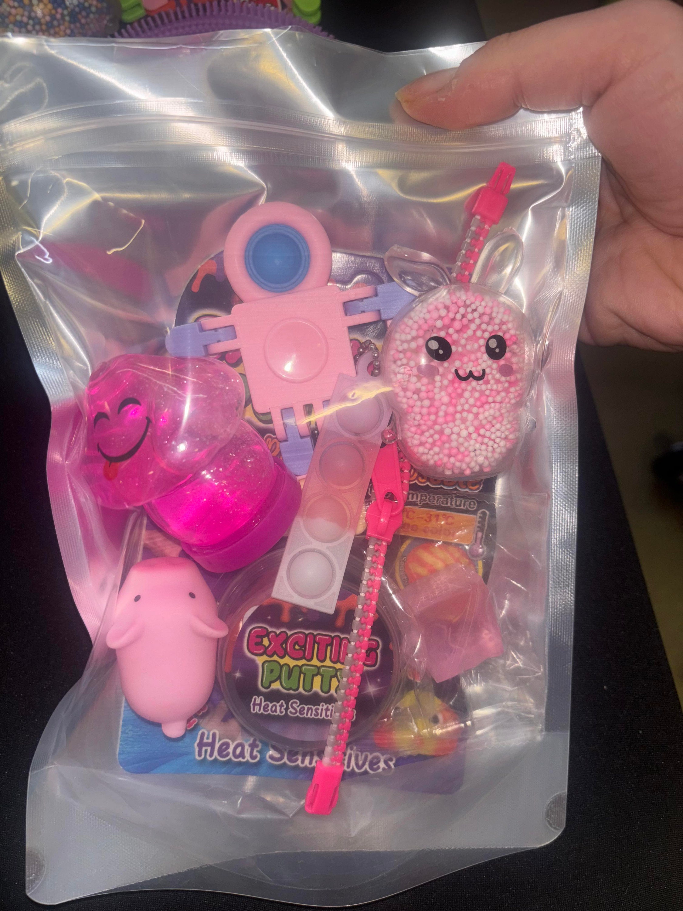 Sensory / Fidget Toy Pouch Autism Friendly Self Regulation Ready to ...