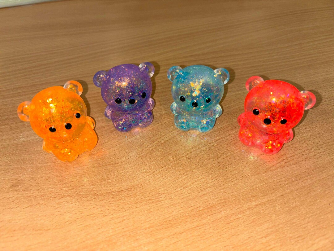 Teddy Bear Sensory Fidget Squishy Slow Release Toy ADHD Autism Friendly ...