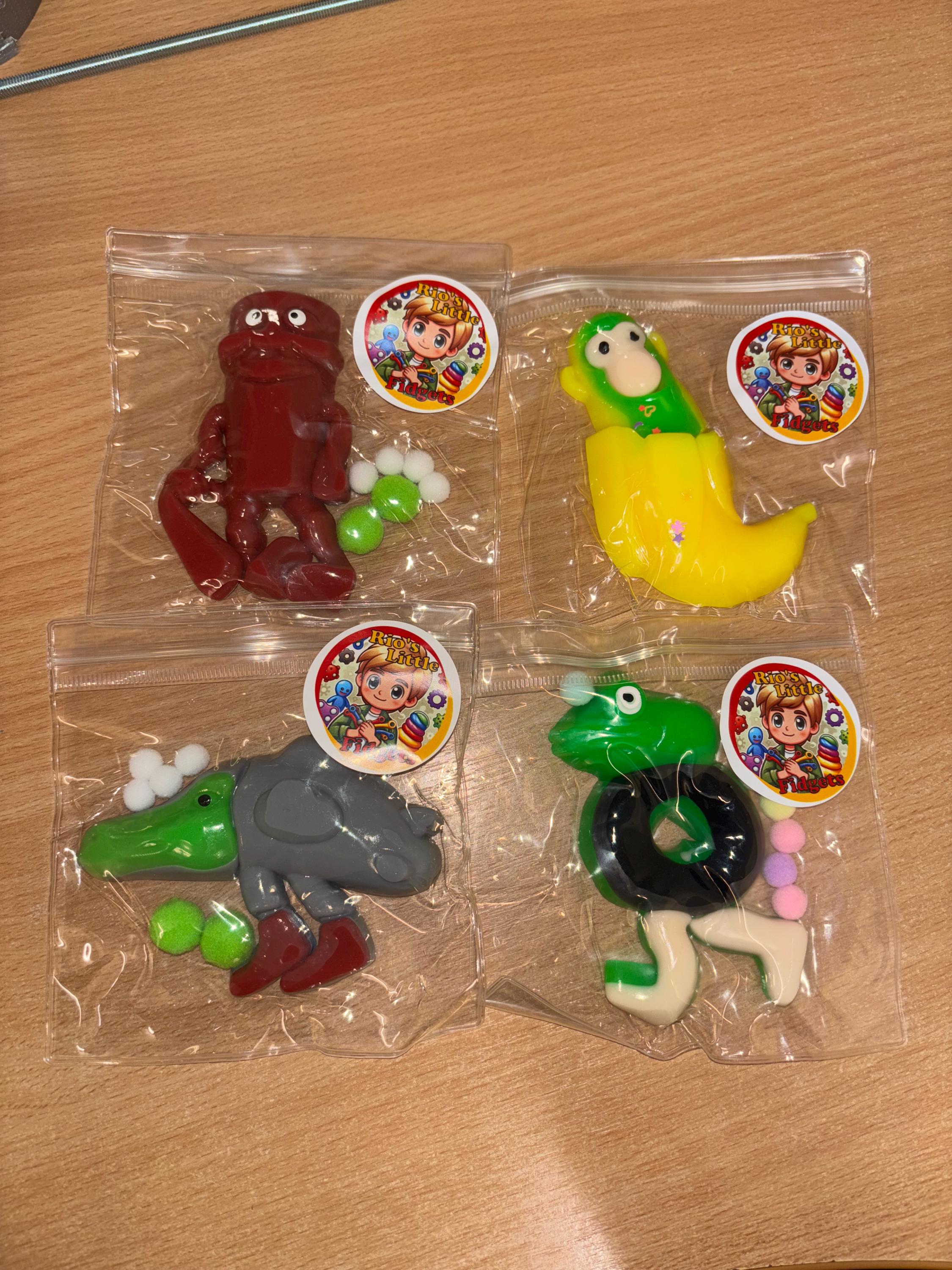 Toys Under 5 Pounds 2PCS Taba Squishy Stick Figures, Italian Brainrot ...