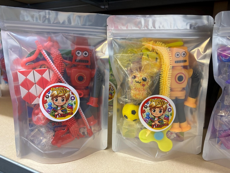 Sensory / Fidget Toy Pouch - Autism Friendly Self Regulation Ready to ...