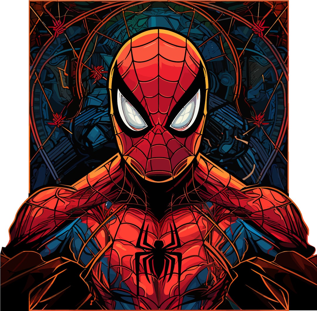 Spider Man Vector Are Marvel Characters - Etsy