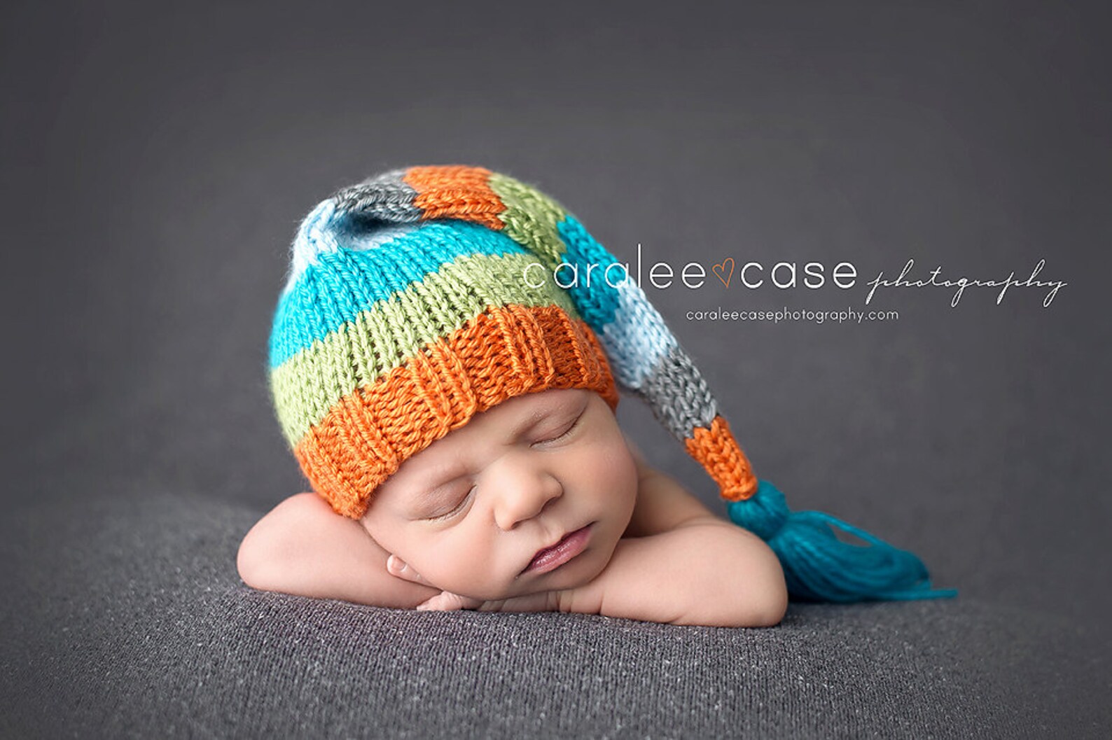 Striped Newborn Tassel Hat Sleepy Baby Stocking Cap Long - Etsy