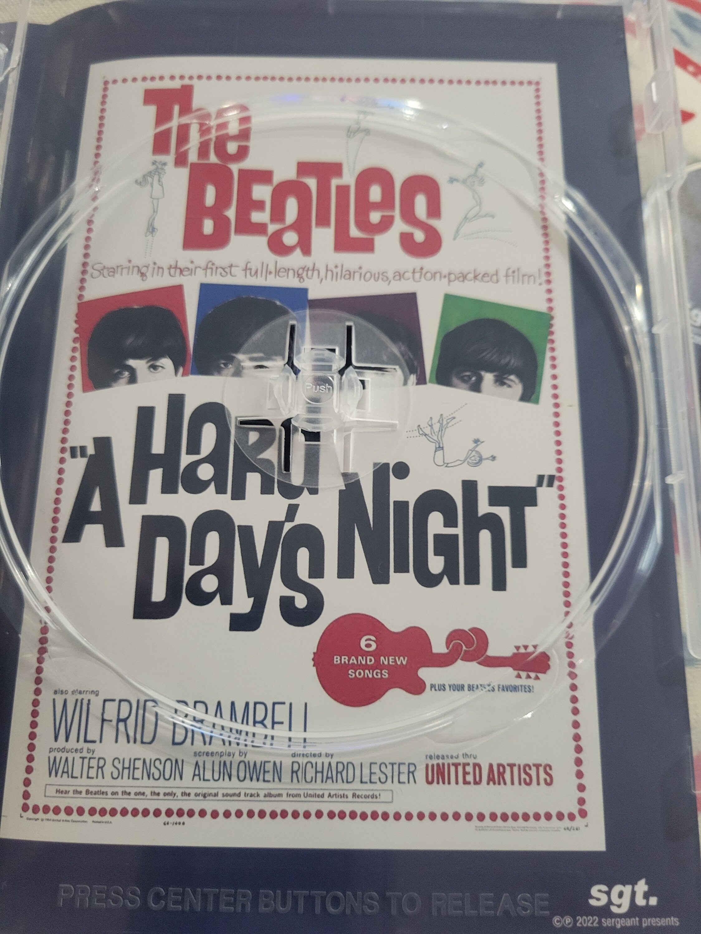 The Beatles A Hard Day's Night 2 CD 2 DVD Rare Box Set Complete Movie ...