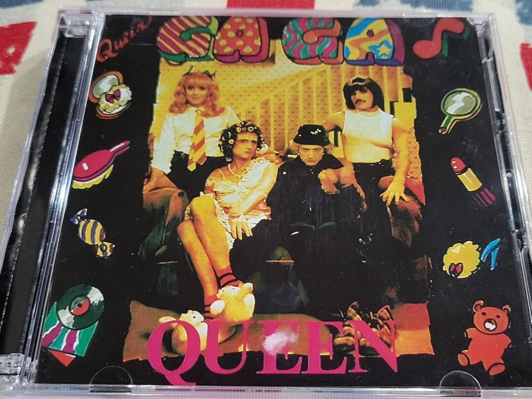 QUEEN Ga Ga 2 CD Original Press Live Concert Rare. Label. Check Out My ...