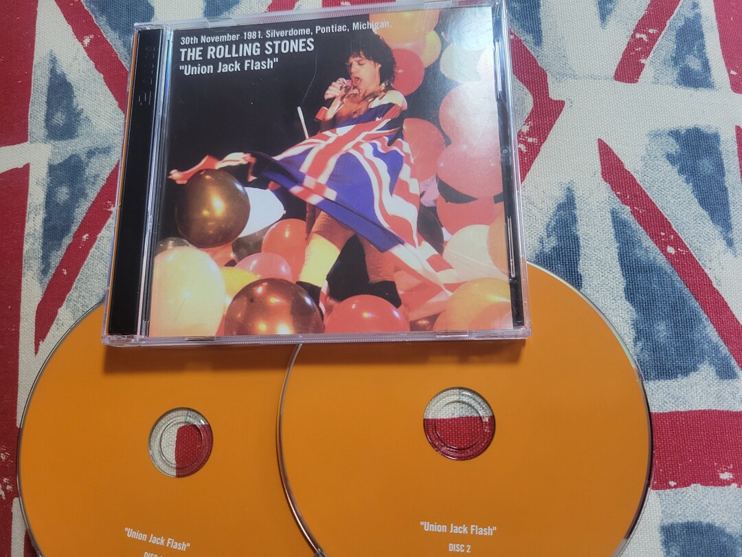 The Rolling Stones Union Jack Flash 2 CD Rare Original Press Limited ...