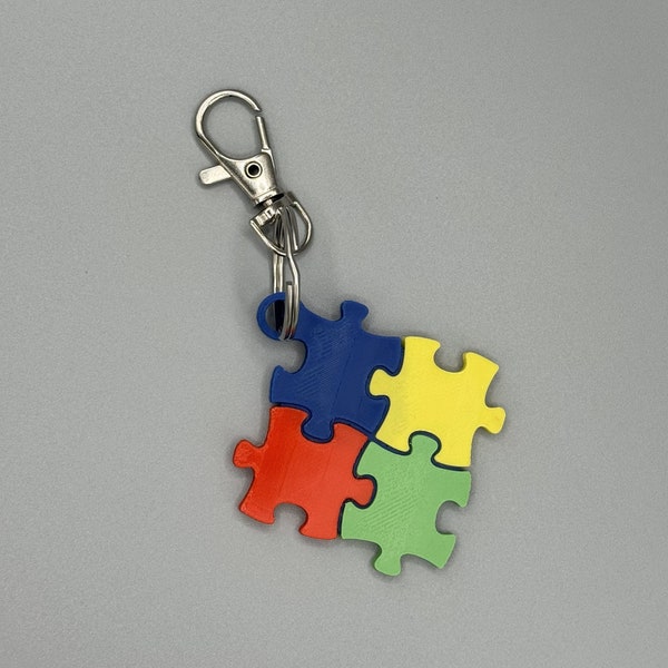 Autism Key Chain - Etsy