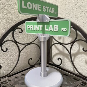 Table Top Street Sign Personalized Office & Home Decor Wedding Sign ...