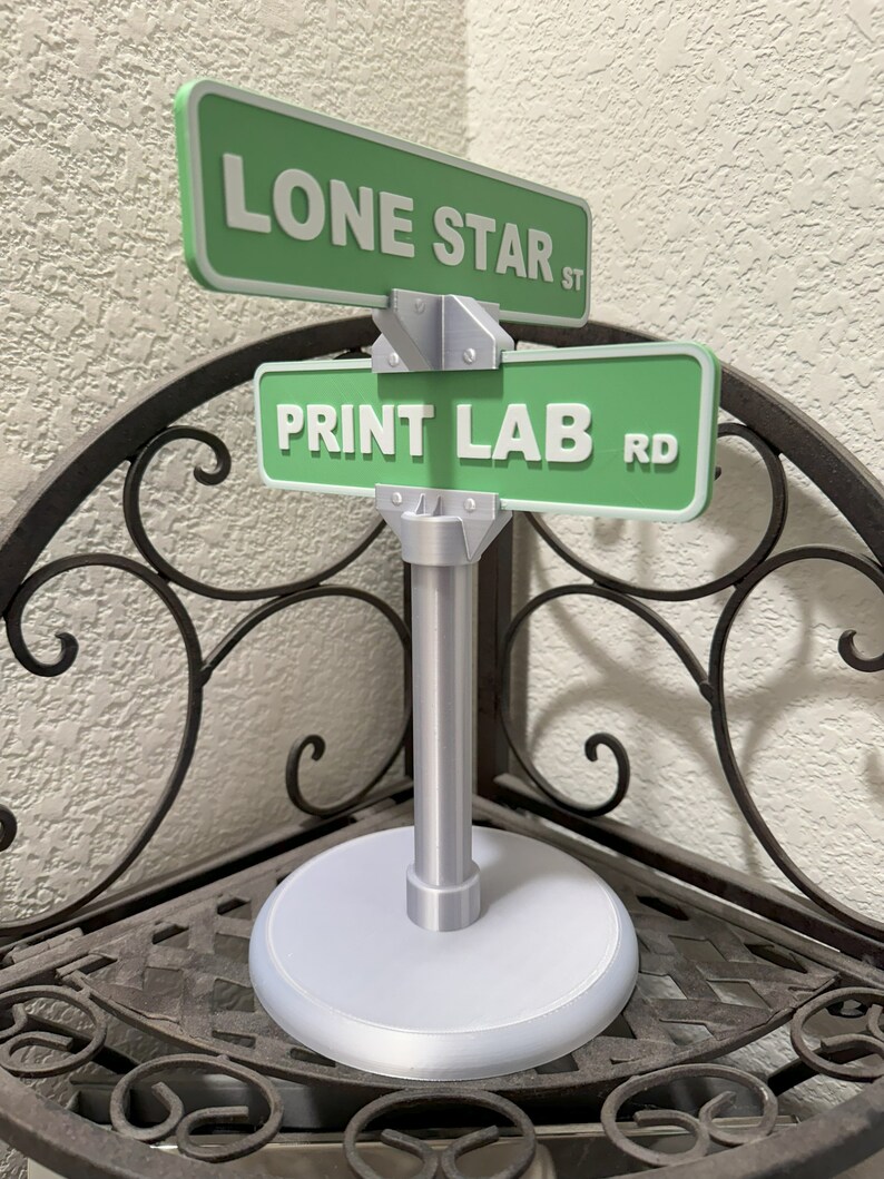 Table Top Street Sign Personalized Office & Home Decor Wedding Sign ...