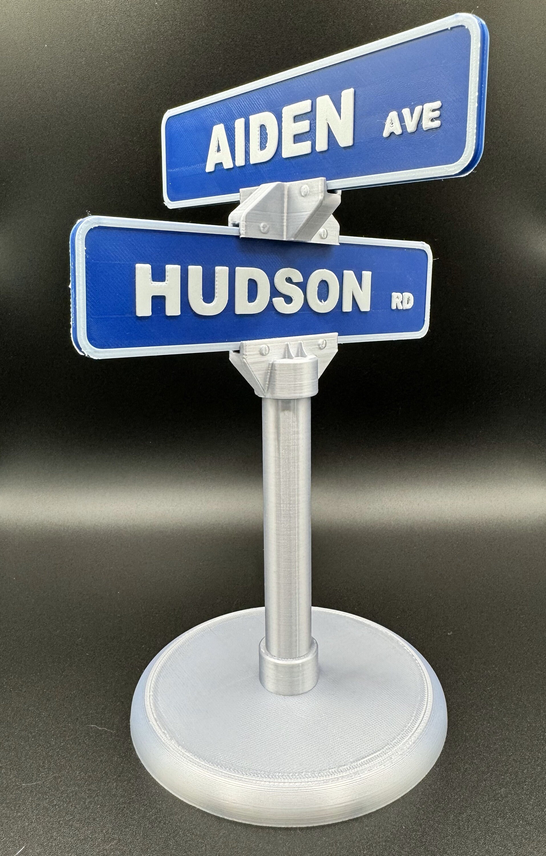 Custom Street Name Sign Business Signage Receptionist Desk Personalized ...