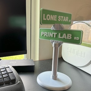 Table Top Street Sign Personalized Office & Home Decor Wedding Sign ...