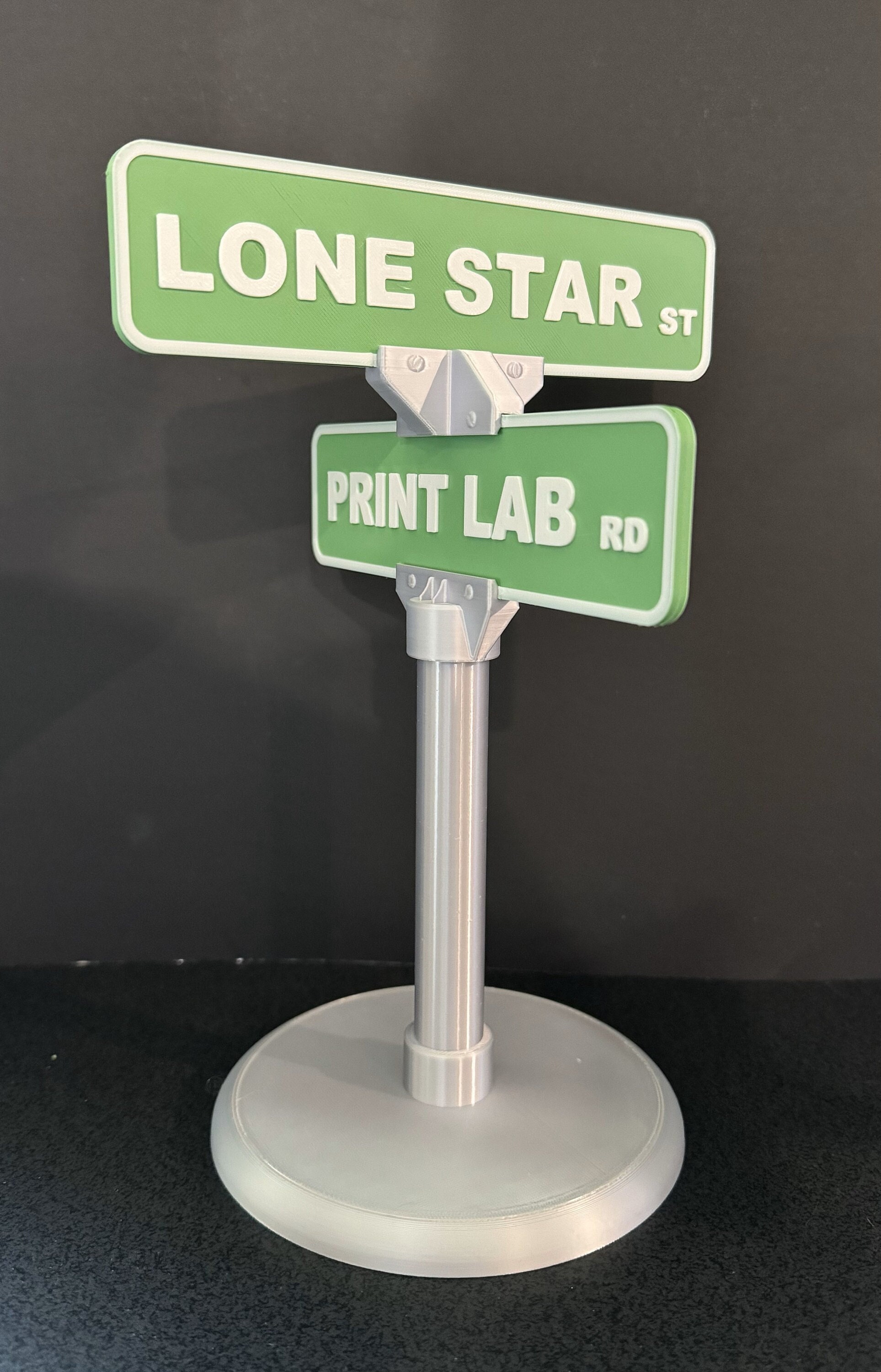 Custom Street Name Sign Business Signage Receptionist Desk Personalized ...