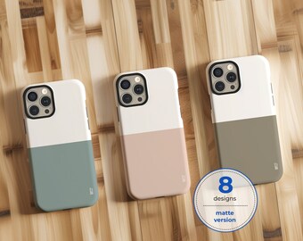 Flower Artwork on Beige Cute Minimalist Phone Case for iPhone 8 X XR XS ...