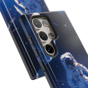 Astronaut in Wreckage Space and Planets Phone Case for iPhone 8 X XR XS ...