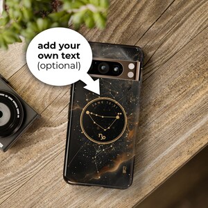 Star Zodiac Glossy Personalized Astrology Phone Case for iPhone 8 X XR ...