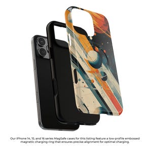 Alien Solar System Abstract Outer Space Phone Case for iPhone 8 X XR XS ...