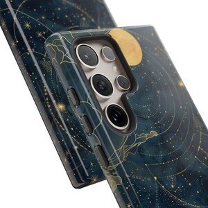 Starry Circles Art Deco Celestial Star Phone Case for iPhone 8 X XR XS ...