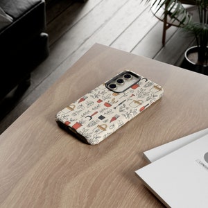 Pretty Gardening Tool Pattern Aesthetic Phone Case for iPhone 8 X XR XS ...