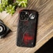 Full Moon Bloody Tree Gothic Aesthetic Phone Case for iPhone 15 14 13 ...